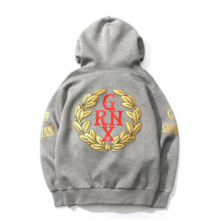 GRNX x 上官喆联名款 麦穗字体元素 中性款连帽卫衣【报价 价格 评测 怎么样】 -什么值得买