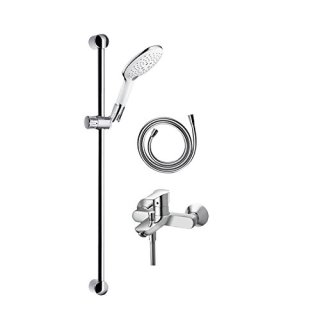 hansgrohe 汉斯格雅 飞雨系列 手持花洒套装 26551407花洒+14084007浴缸龙头【报价 价格 评测 怎么样】 -什么值得买