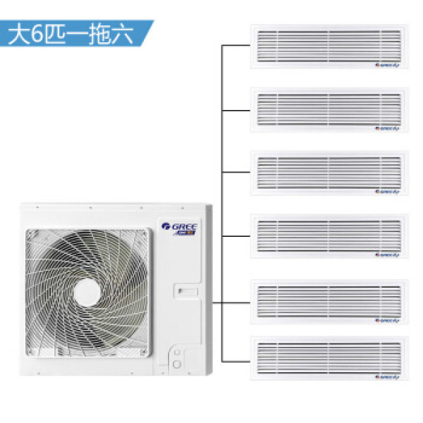 GREE 格力 GMV-H160WL/F 雅居系列 大6匹 一拖六 中央空调【报价 价格 评测 怎么样】 -什么值得买