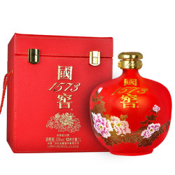 泸州老窖国窖1573国韵53度1000mL 浓香型白酒名酒大坛装礼盒装多少钱-什么值得买