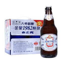 金星啤酒 1982原浆大师精酿8度 商务宴请设计 500ml*6瓶 *2件多少钱-什么值得买