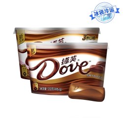 Dove 德芙 丝滑牛奶巧克力 252g+什锦巧克力 249g *2件多少钱-什么值得买
