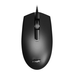 AOC MS100 有线鼠标 1600DPI多少钱-什么值得买