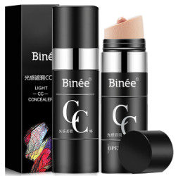 Binee粉底液_Binee cc棒水光提亮肤色气垫bb保湿膏cc霜粉底液 01# bn18a01多少钱-什么值得买