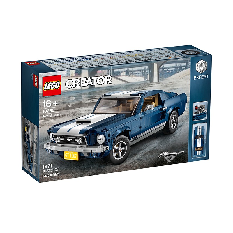老杨的玩具仓库 篇三十三：LEGO 10265 福特野马评测_拼插积木_什么值得买