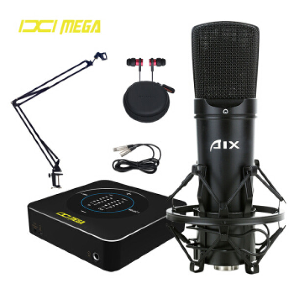 IXI MEGA M4 外置电脑声卡套装 专业主播设备 手机直播USB抖音快手全民K歌游戏 M4+AIX RS-9A【报价 价格 评测 怎么样 ...
