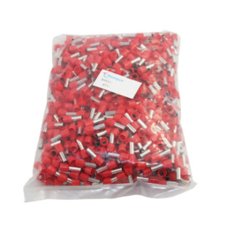 VE4012管形预绝缘接线端子 冷压端子接线端子 E4012针型紫铜4平方 1000只/包【报价 价格 评测 怎么样】 -什么值得买