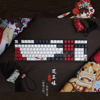 【Varmilo/阿米洛VA108键盘】Varmilo 阿米洛 中国娘 花旦娘 VA108 机械键盘 108键【报价 价格 评测 怎么样 ...