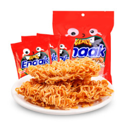 GEMEZ Enaak Extra 印尼进口小鸡香辣味干脆面 84g *16件多少钱-什么值得买