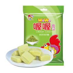 喔喔奶糖wowo 经典牛奶糖 抹茶味糖果 上海特产软糖零食喜糖 100g*2 *2件多少钱-什么值得买