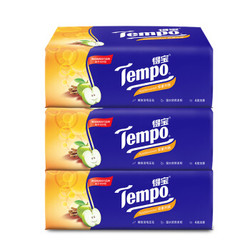得宝抽纸_Tempo 得宝 抽纸 杉青果木味4层90抽*4包 湿水不易破 纸巾餐巾纸 卫生纸单提多少钱-什么值得买