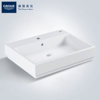 GROHE 高仪 39234000 欧瑞方台上盆方形台盆,含溢水孔【报价 价格 评测 怎么样】 -什么值得买