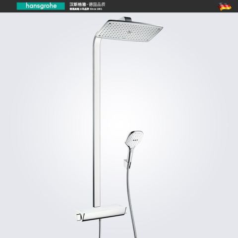 【省3000元】淋浴花洒_hansgrohe 汉斯格雅 双飞雨360 恒温花洒套装 27286407-什么值得买