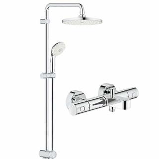 GROHE 高仪 34337000+26452001 欧洲原装进口恒温花洒套装【报价 价格 评测 怎么样】 -什么值得买