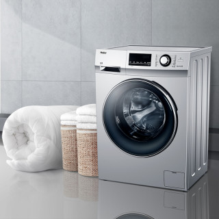 Haier 海尔 蓝晶系列 XQG80-HB14636 洗烘一体机 8kg 银灰色【报价 价格 评测 怎么样】 -什么值得买
