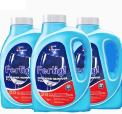 【省40元】Fertig 德国进口洗碗粉多效合一洗碗机专用洗涤粉 1Kg*3 (适用西门子美的海尔方太洗碗机)多少钱-什么值得买