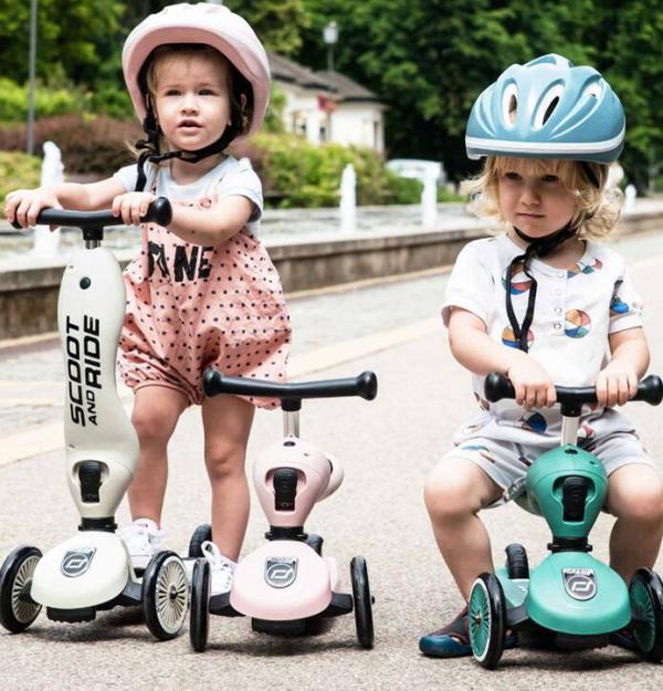 Scoot ride 二合一骑行车滑板车-什么值得买