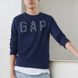 圆领卫衣_Gap 盖璞 529484 男装 圆领长袖套头卫衣多少钱-什么值得买