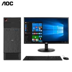 【省200元】AOC 815系列商务办公台式电脑整机主机+AOC 21.5多少钱-什么值得买