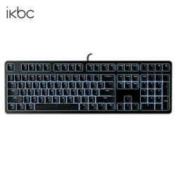 【省60元】机械键盘_iKBC R300 108键 机械键盘（Cherry红轴、PBT、单色背光）多少钱-什么值得买