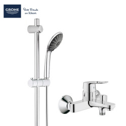 淋浴花洒_GROHE 高仪 卫浴水龙头花洒套装 27333000+23355000多少钱-什么值得买