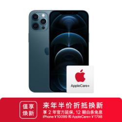 apple手机_Apple iPhone 12 Pro Max (A2412) 256GB 海蓝色 支持移动联通电信5G 双卡双待手机多少钱 ...