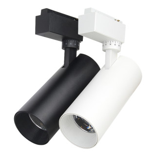kecent 可圣照明 cob轨道灯 led射灯聚光导轨灯服装店展厅黑色北欧15w 20w 30w【报价 价格 评测 怎么样】 -什么值得买