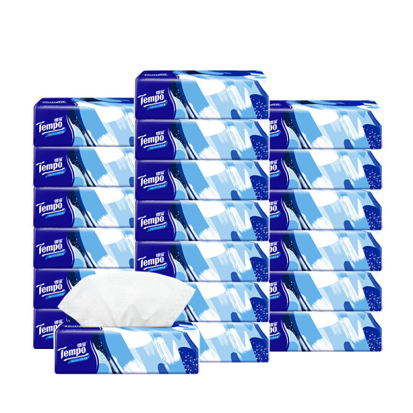 Tempo 得宝 抽纸 4层*80抽*20包(195*160mm)【报价 价格 评测 怎么样】 -什么值得买