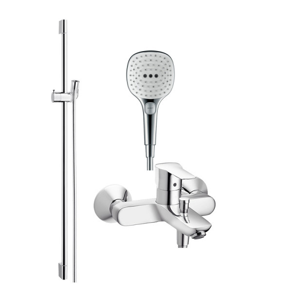 hansgrohe 汉斯格雅 飞雨系列 花洒套装 265214花洒+71242浴缸龙头【报价 价格 评测 怎么样】 -什么值得买
