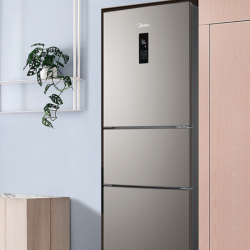 【省170元】大容量冰箱_Midea 美的 BCD-247WTM(E) 风冷三门冰箱 247L 泰坦银多少钱-什么值得买