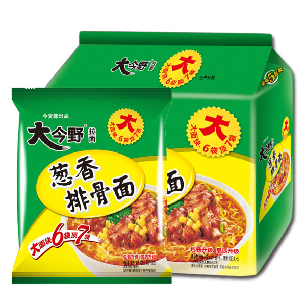 今麦郎 大今野 葱香排骨面 111g*5包【报价 价格 评测 怎么样】 -什么值得买