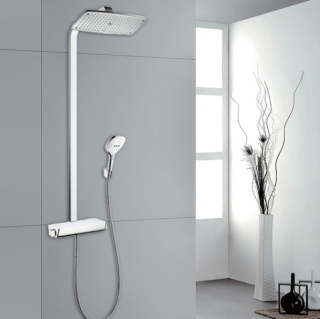 hansgrohe 汉斯格雅 飞雨系列 27286407 恒温花洒套装【报价 价格 评测 怎么样】 -什么值得买