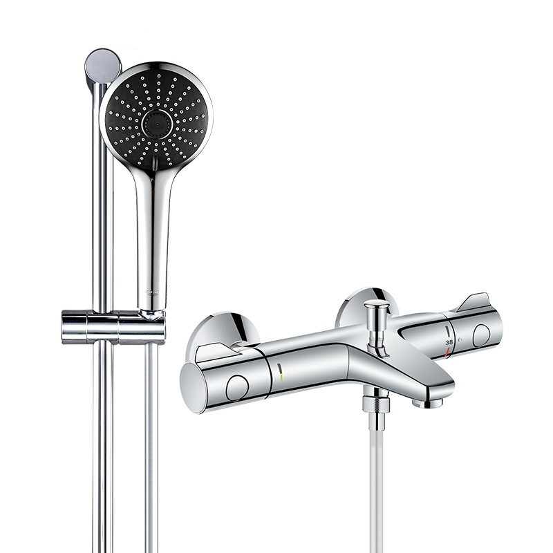 【省528元】GROHE 高仪 34337000+27333000 恒温花洒套装-什么值得买