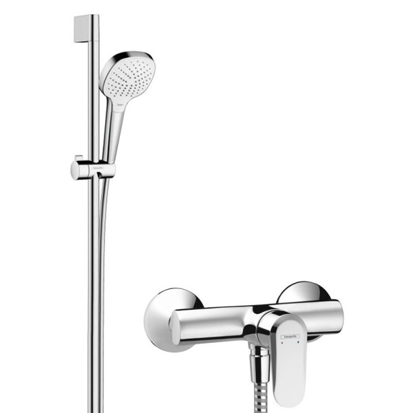 hansgrohe 汉斯格雅 柯洛玛系列 非恒温花洒套装 26583407花洒+71600007淋浴龙头【报价 价格 评测 怎么样】 -什么值得买