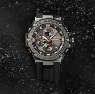 CASIO 卡西欧 G-SHOCK G-STEEL系列 53.8毫米太阳能腕表 GST-B100GA-1A【报价 价格 评测 怎么样】 -什么值得买