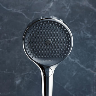 hansgrohe 汉斯格雅 境雨系列 26865007 节水型手持花洒+软管 经典银【报价 价格 评测 怎么样】 -什么值得买