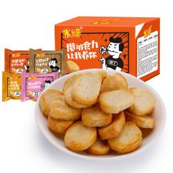 馒头饼干_MIDUOQI 米多奇 米多奇烤香馍片小馍丁零食整箱包邮馍香小趣多味混合装馒头片饼干多少钱-什么值得买