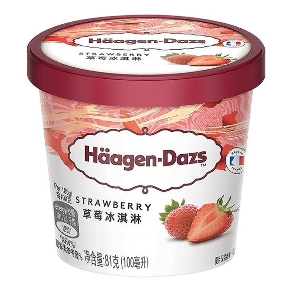 【Häagen·Dazs/哈根达斯冰淇淋】Häagen·Dazs 哈根达斯 冰淇淋 草莓口味 81g【报价 价格 评测 怎么样】 -什么值得买