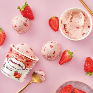【Häagen·Dazs/哈根达斯冰淇淋】Häagen·Dazs 哈根达斯 冰淇淋 草莓口味 81g【报价 价格 评测 怎么样】 -什么值得买