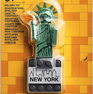 LEGO 乐高 854031 自由女神像磁贴【报价 价格 评测 怎么样】 -什么值得买
