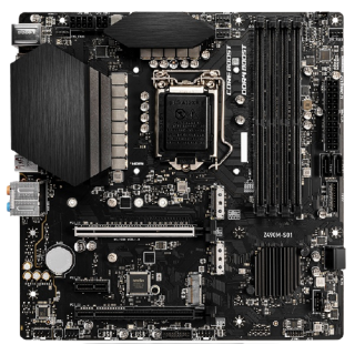 MSI 微星 Z490M S01 MATX主板（intel LGA1200、Z490）+英特尔 酷睿i5-10600KF CPU套装【报价 ...