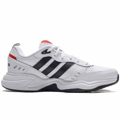 【省50元】阿迪达斯跑鞋_adidas 阿迪达斯 Strutter 男子跑鞋 EG2655 白黑红 42.5多少钱-什么值得买