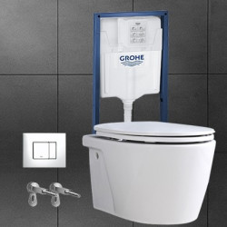 【省2360元】坐便器马桶_GROHE 高仪 39321000 壁挂马桶套装多少钱-什么值得买