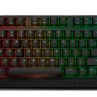 ALIENWARE 外星人 AW410K 108键 有线机械键盘 黑色 Cherry茶轴 RGB【报价 价格 评测 怎么样】 -什么值得买