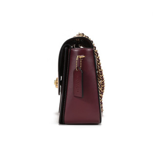 COACH 蔻驰 Madison系列 女士单肩斜挎包 5211 B4 WN 酒红色 中号【报价 价格 评测 怎么样】 -什么值得买