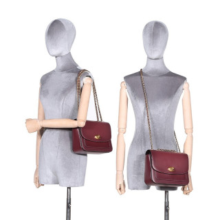 COACH 蔻驰 Madison系列 女士单肩斜挎包 5211 B4 WN 酒红色 中号【报价 价格 评测 怎么样】 -什么值得买