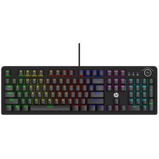 HP 惠普 K10G 104键 有线机械键盘 黑色 国产红轴 混光【报价 价格 评测 怎么样】 -什么值得买