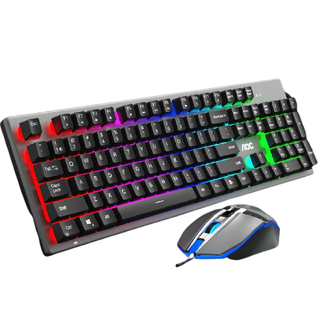 AOC KM100 有线键鼠套装 黑色【报价 价格 评测 怎么样】 -什么值得买