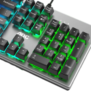 AOC KM100 有线键鼠套装 黑色【报价 价格 评测 怎么样】 -什么值得买