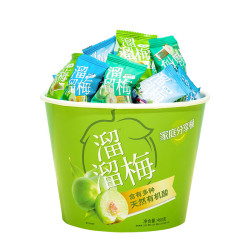 溜溜梅蜜饯果脯_LIUM 溜溜梅 果干家庭分享桶 460g多少钱-什么值得买